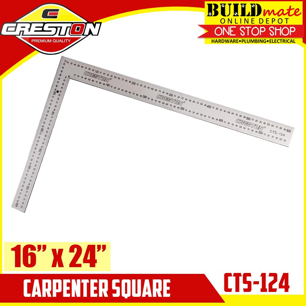 CRESTON Carpenter Carpentry Square Squares16 x24 CTS-124 100% ORIGINAL ...