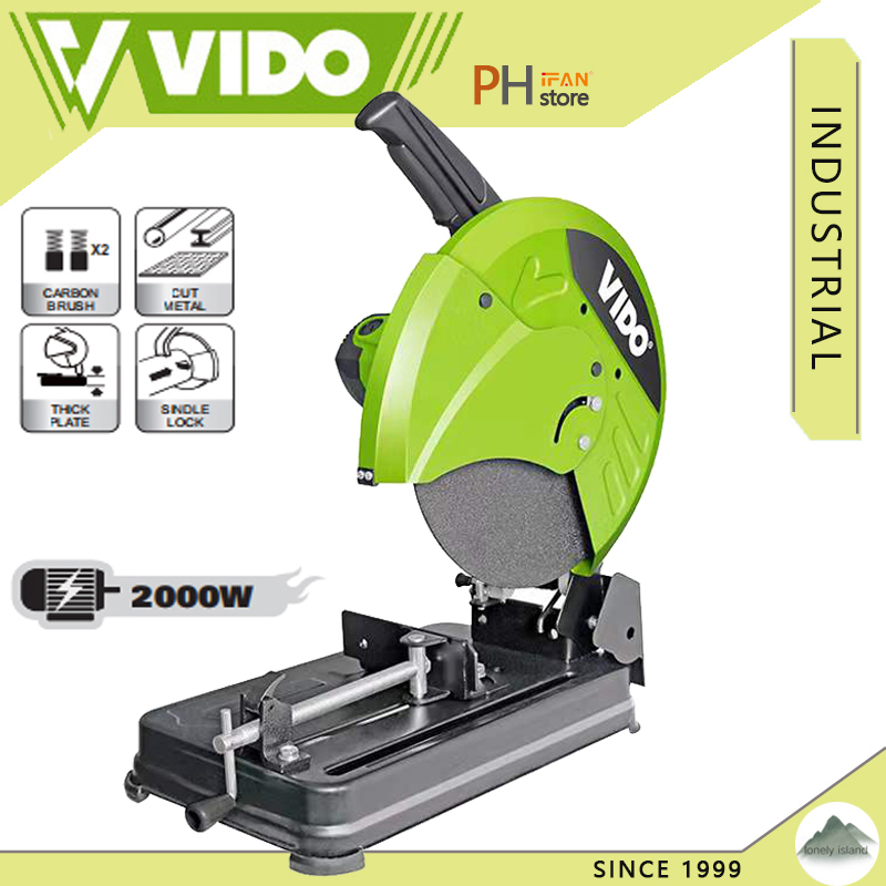 VIDO Original 2000W Chop Saw 14 Inches Heavy Duty Cut Off Saw Machine ...
