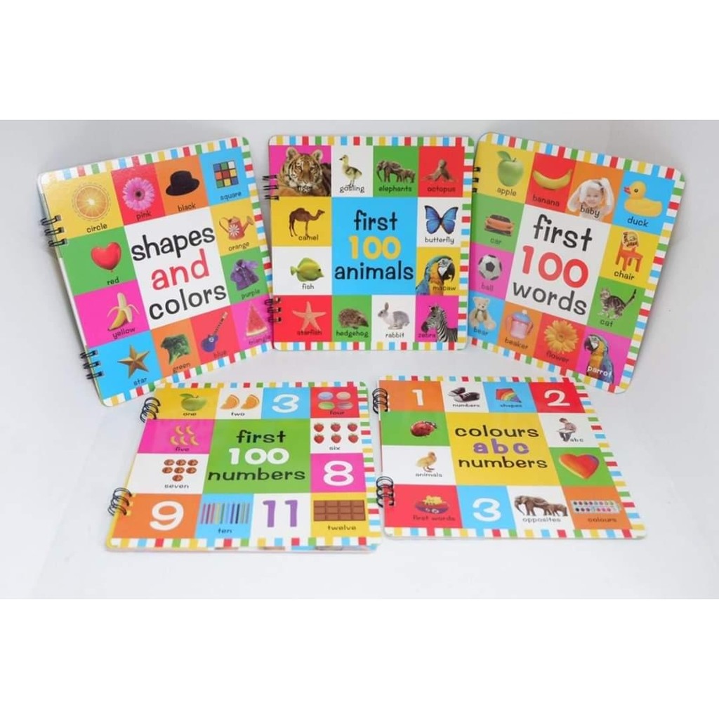 TFL Children Toddler First 100 Words Early Educational Learning Book ...