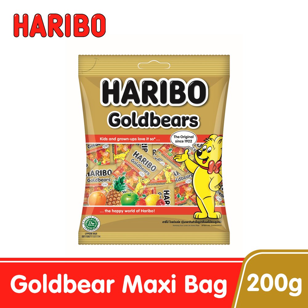 Haribo Goldbear Maxi Bag 200g | Lazada PH