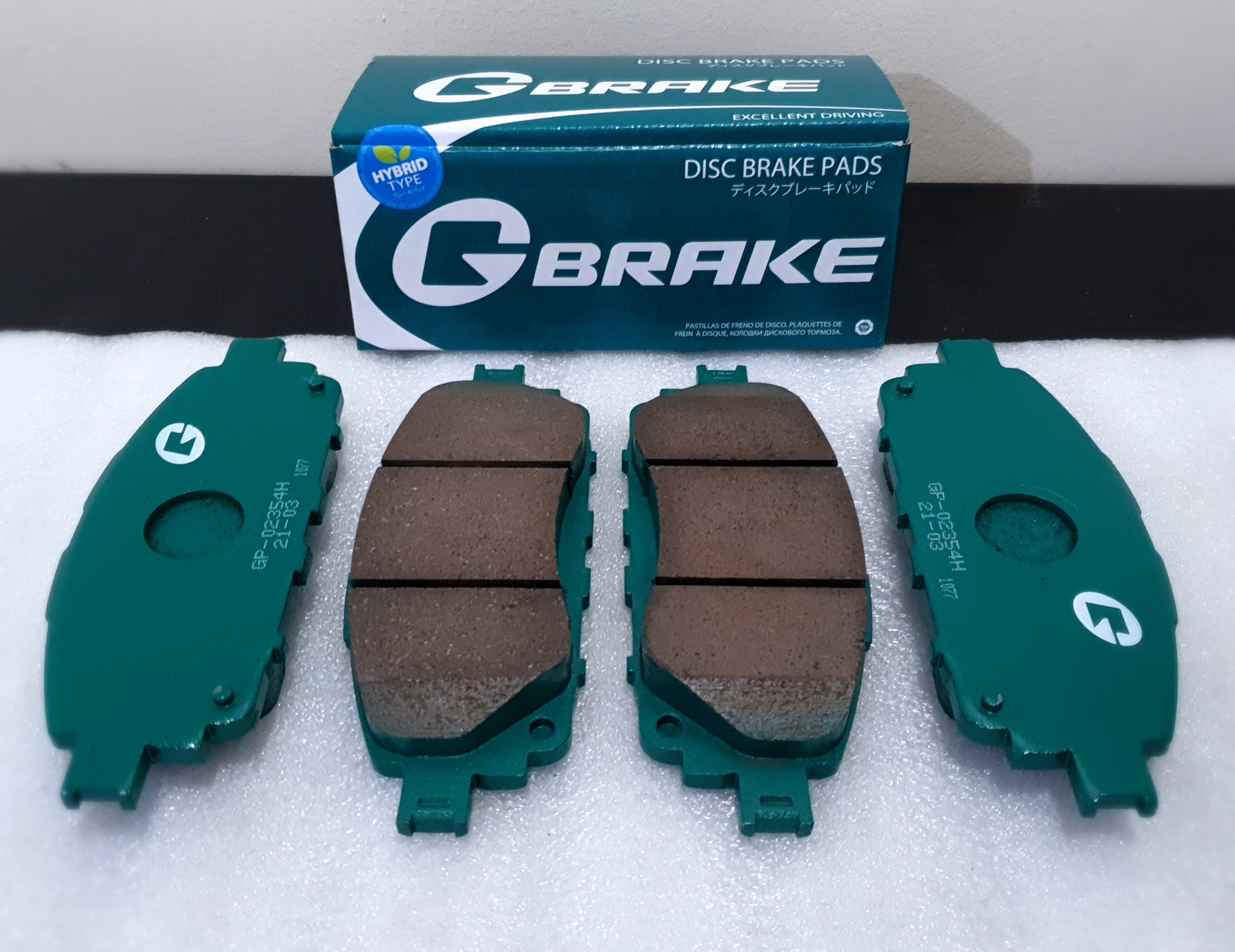 Gbrake Front Disc Brake Pads Toyota Innova, Hi lux 2016 and up (GRA ...