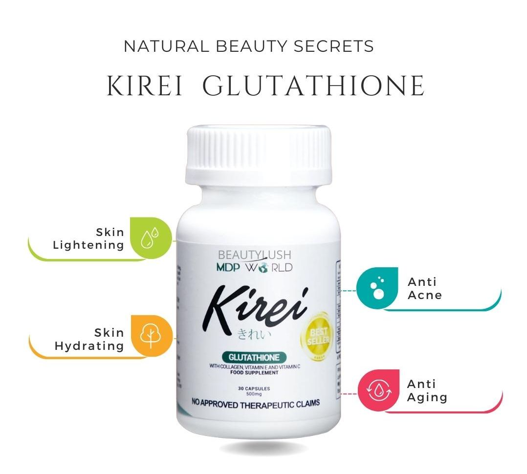 Original Kirei glutathione best seller (30 capsules) Premium Collagen with Glutathione Alkaline ...