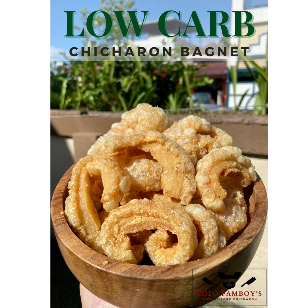 Hot In Manila 5 packs LOW CARB Chicharon Bagnet (Lolo Pamboy's Special ...