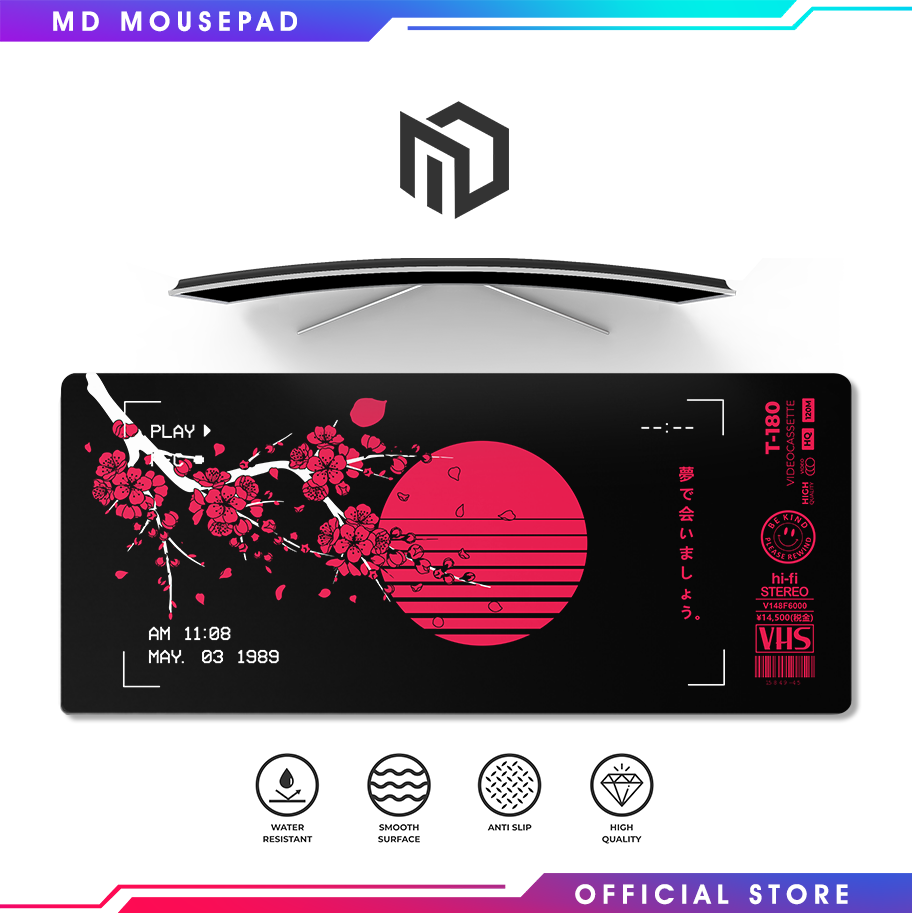 MD Mousepad | Sakura Dreamwave | Extended Mousepad | Large Gaming ...