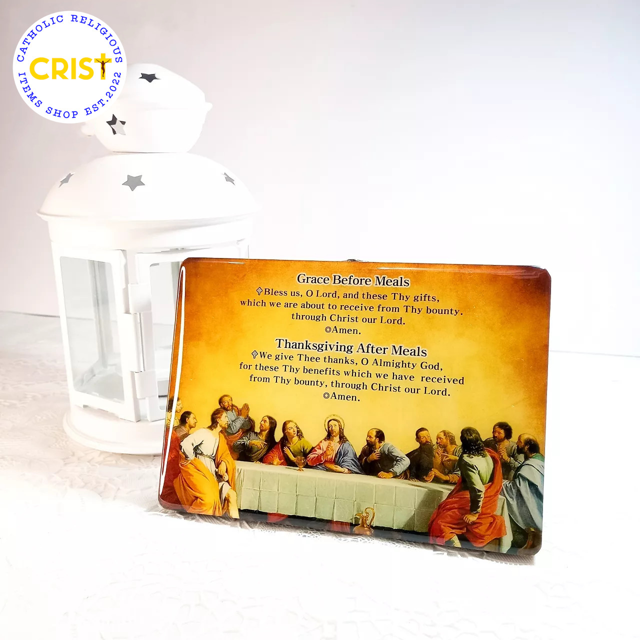 Last Supper Crystal Epoxy Icon Frame Catholic Religious Items Shop ...