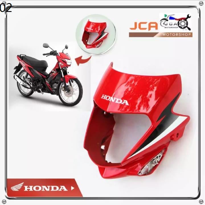 ORIGINAL HONDA HANDLE FRONT COVER (COWLING) FOR XRM RS 125 - RED ...