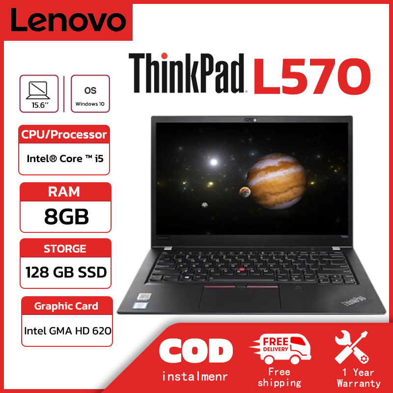 Lenovo Thinkpad L570 Laptop office gaming computer 7th Gen Intel i5 ...