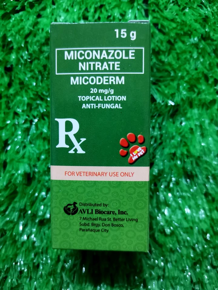 Micoderm Anti-Fungal Topical Lotion for Dogs and Cats (15g) | Lazada PH