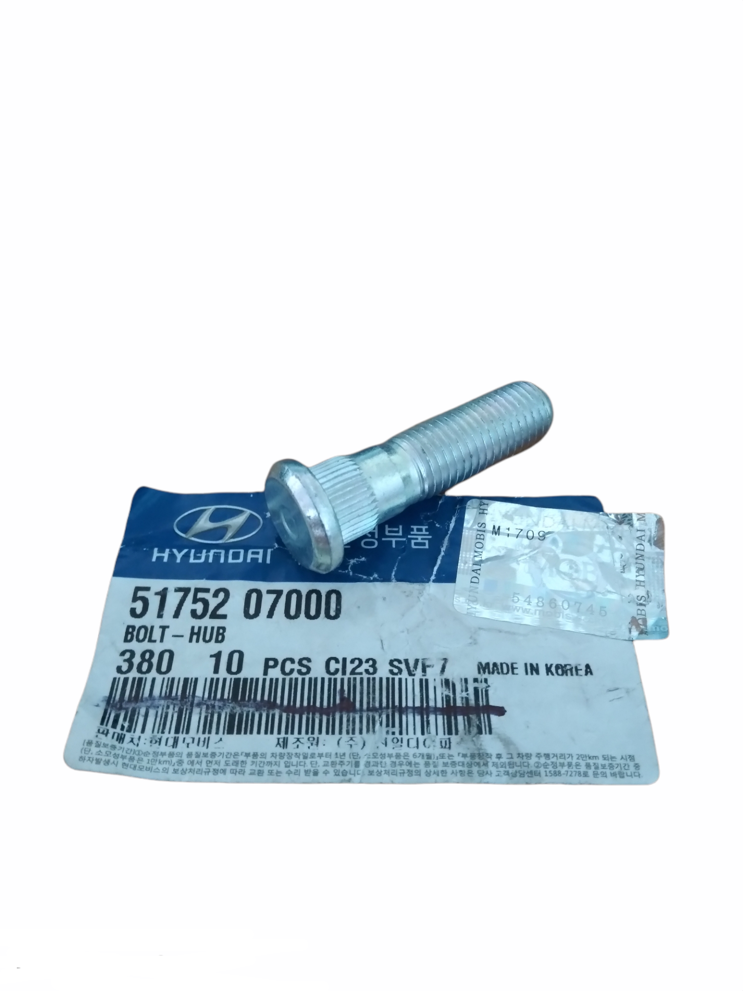 [ORIGINAL] 5175207000=5171225000 BOLT WHEEL HUB 21MM / 51752 ⚠ PLEASE ...