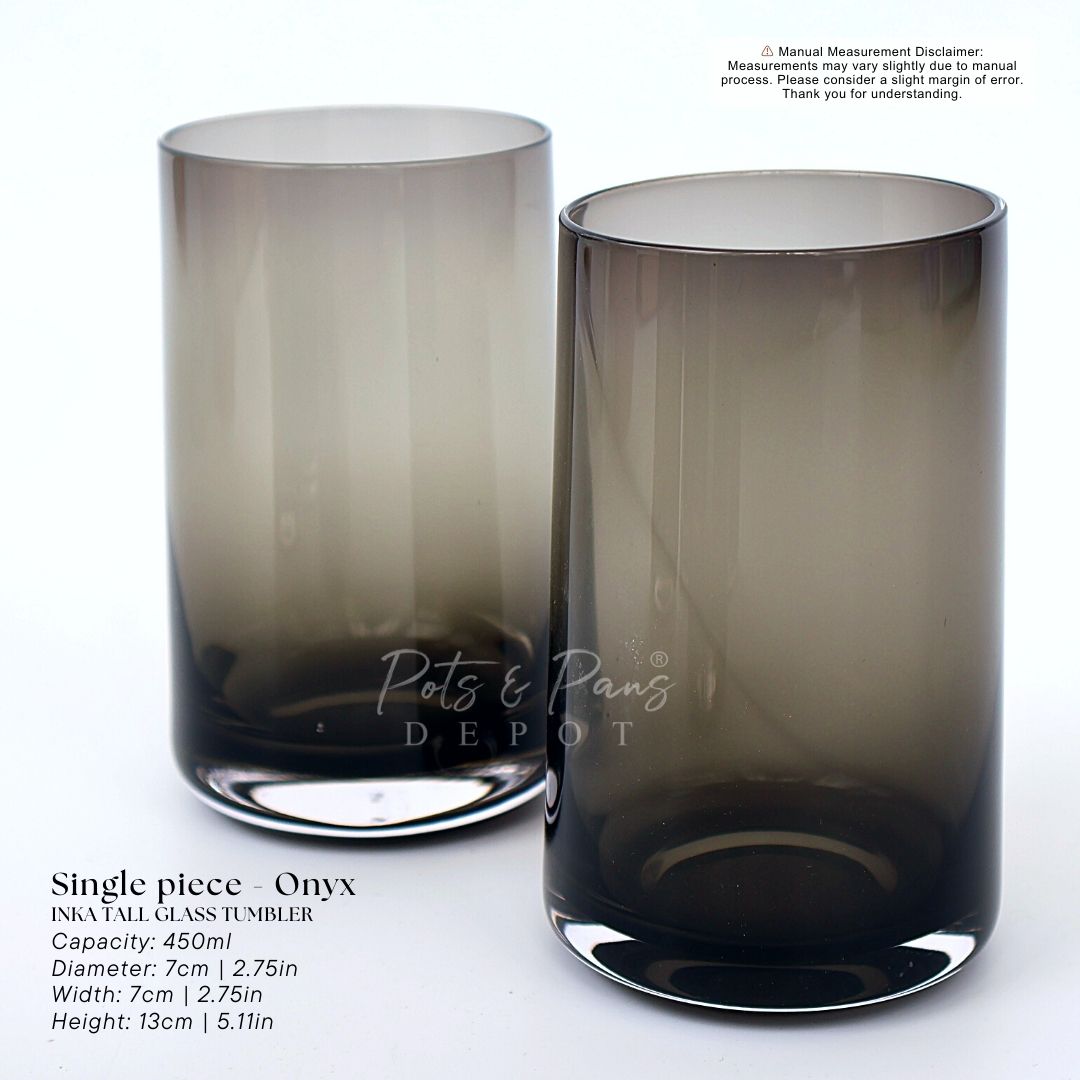 Inka Tall Glass Tumbler 450ml | Lazada PH