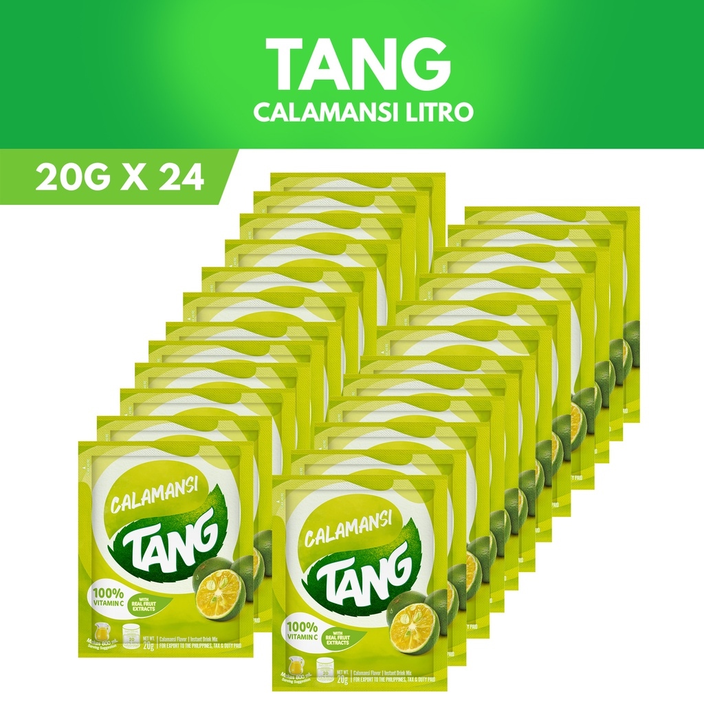 Tang Powdered Juice Calamansi Litro 20g Pack of 6 | Lazada PH