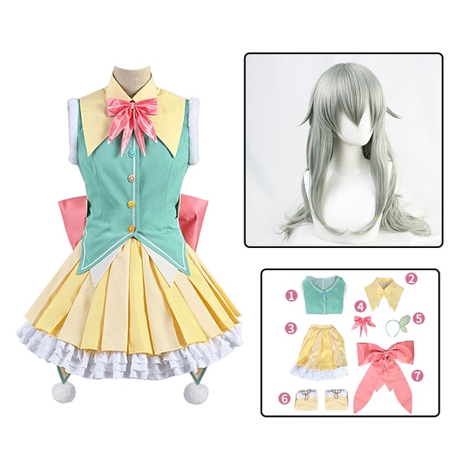 Project Sekai Colorful Stage! Feat Kusanagi Nene Cosplay Costume Dress ...