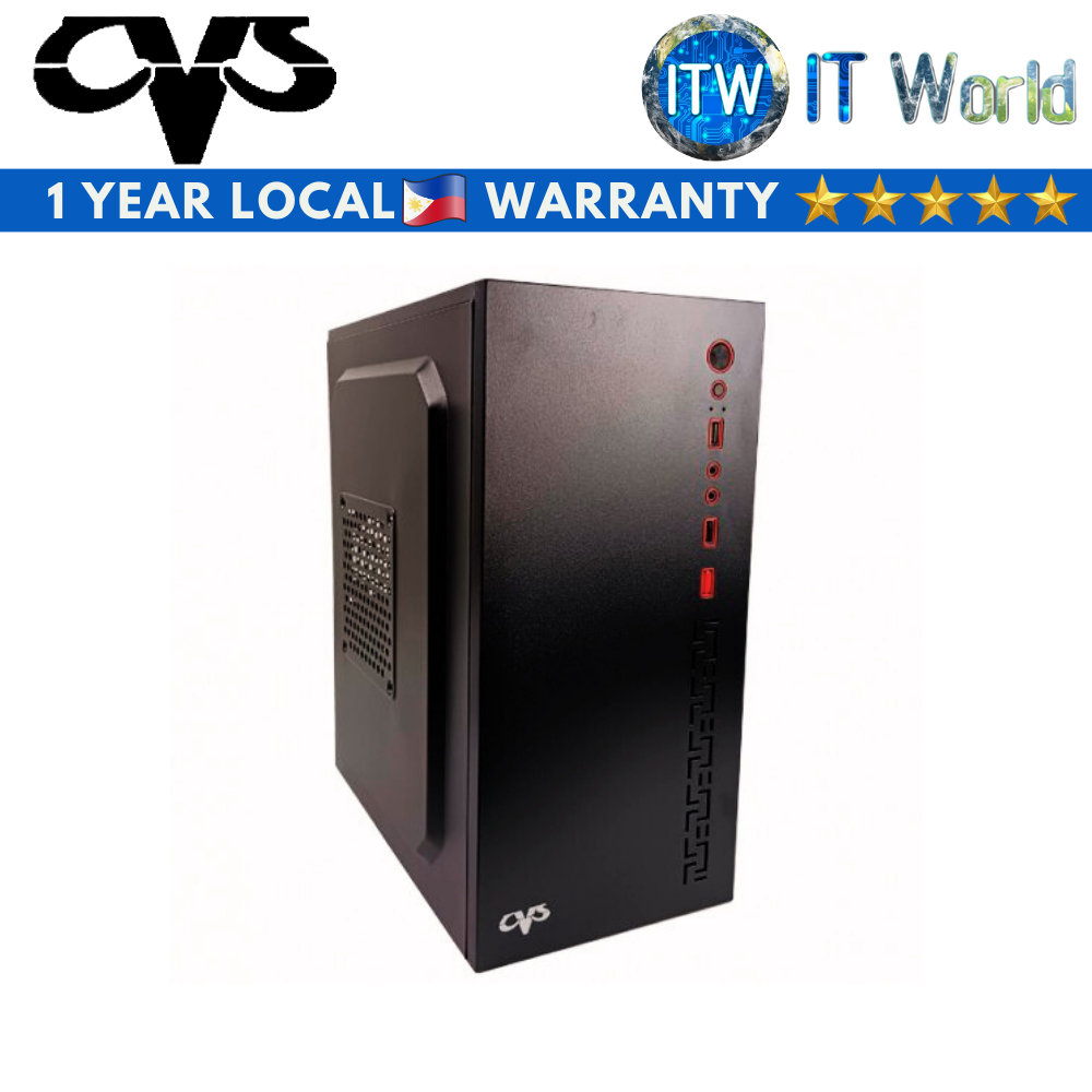 Itw | CVS 1722 Computer Case with 750W PSU - 120mm Fan/Flat Cables ...