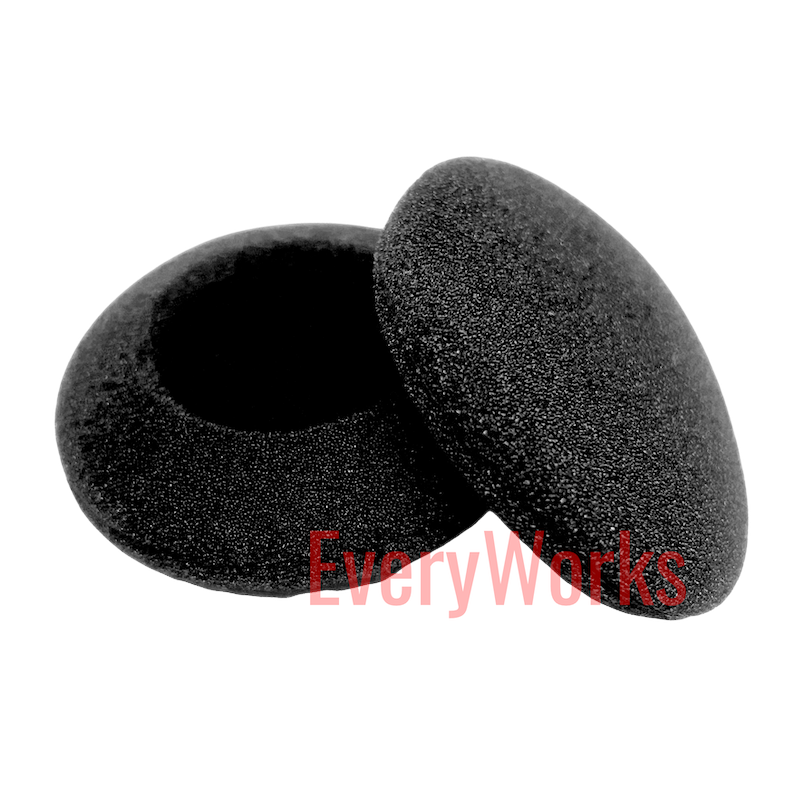 6cm 60MM Diameter Ear Foam Replacement for Jabra Logitech Sony Headset ...