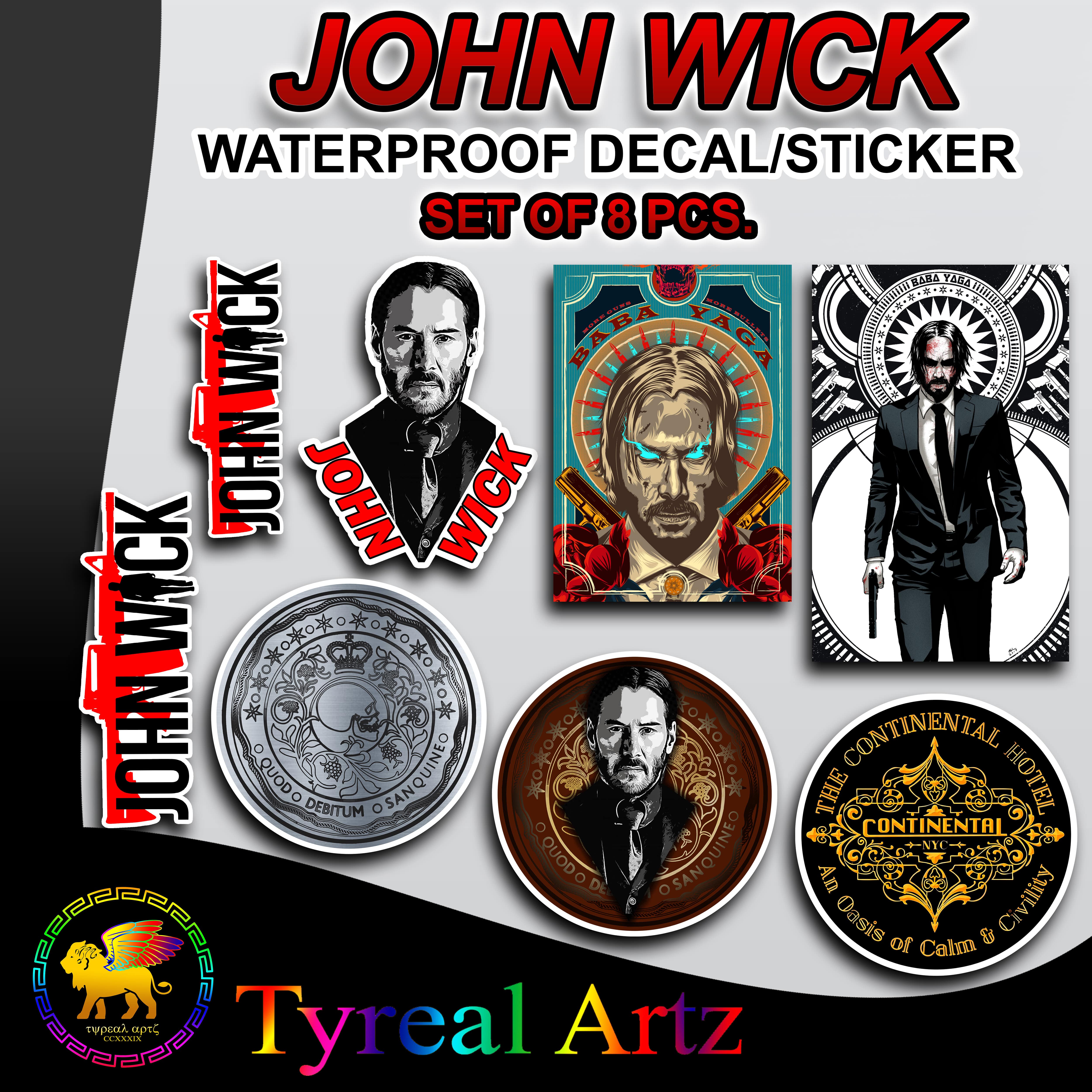 John Wick Waterproof Decal / Sticker | Lazada PH
