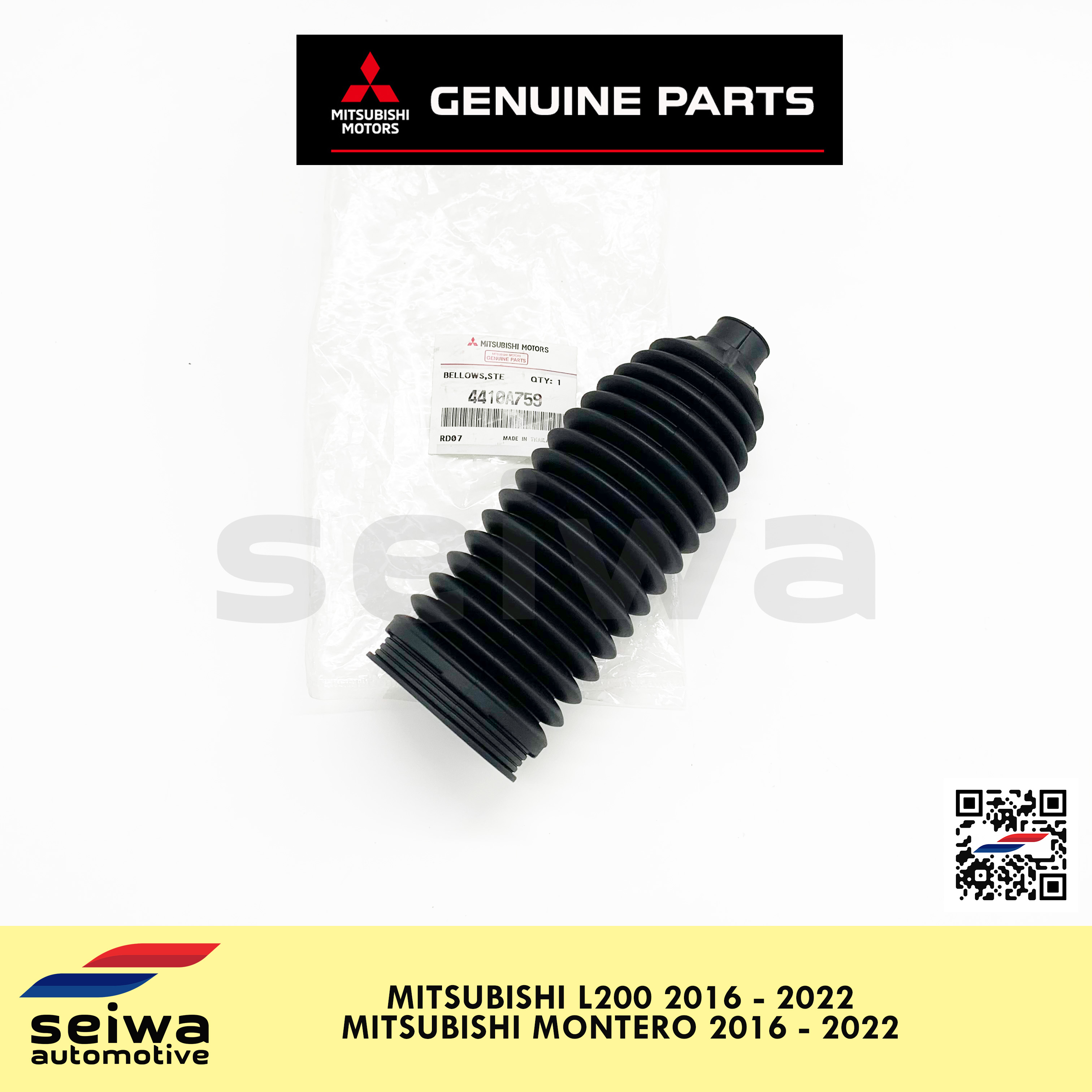 [2016 - 2022] Mitsubishi Montero Steering Boots - [2016 - 2022 ...