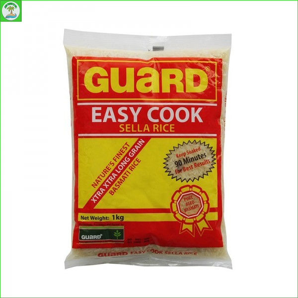 GUARD EASY COOK SELLA RICE 1kg (Basmati Rice) - Imported From India ...