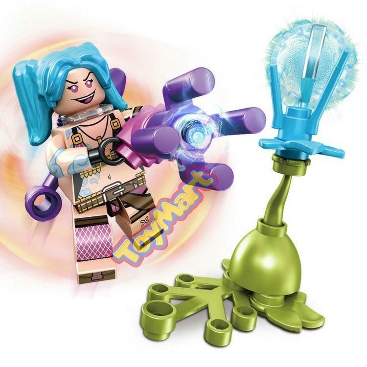 8 Boxes in 1 League of Legends LEGO Minifigure w/ Weapon Play Set ...