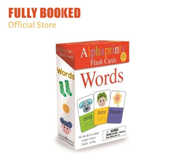 Alphaprints: Wipe Clean Flash Cards Words, Wipe Clean Activity Flash ...