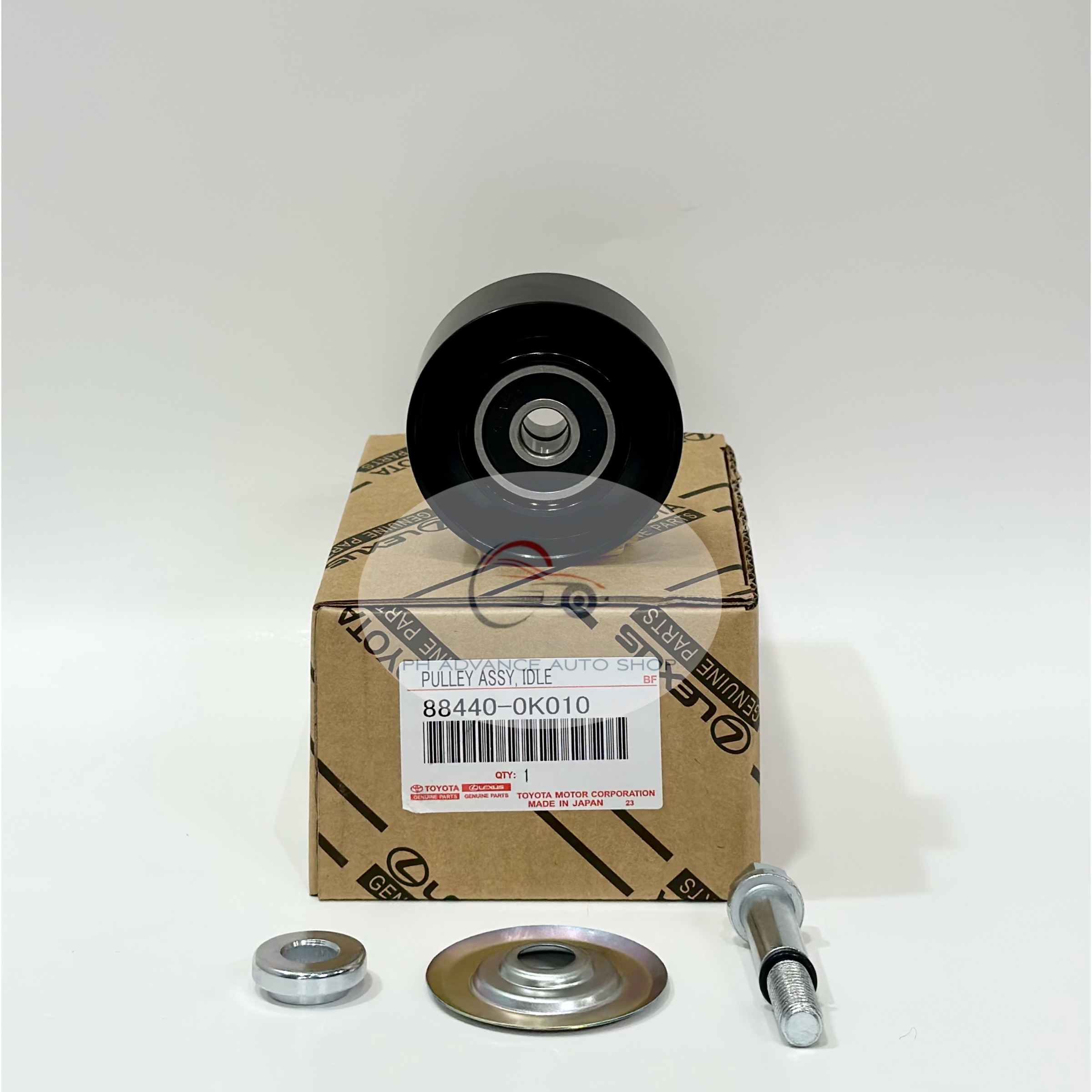 Idler Pulley Assy Toyota Innova / Fortuner / Hilux 2005-2015 88440 ...