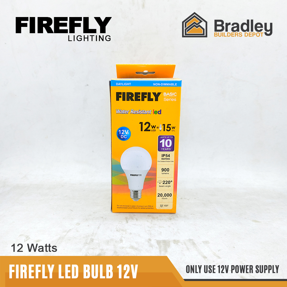 Firefly LED Bulb 12V Daylight (4W,,8W,12W) | Lazada PH