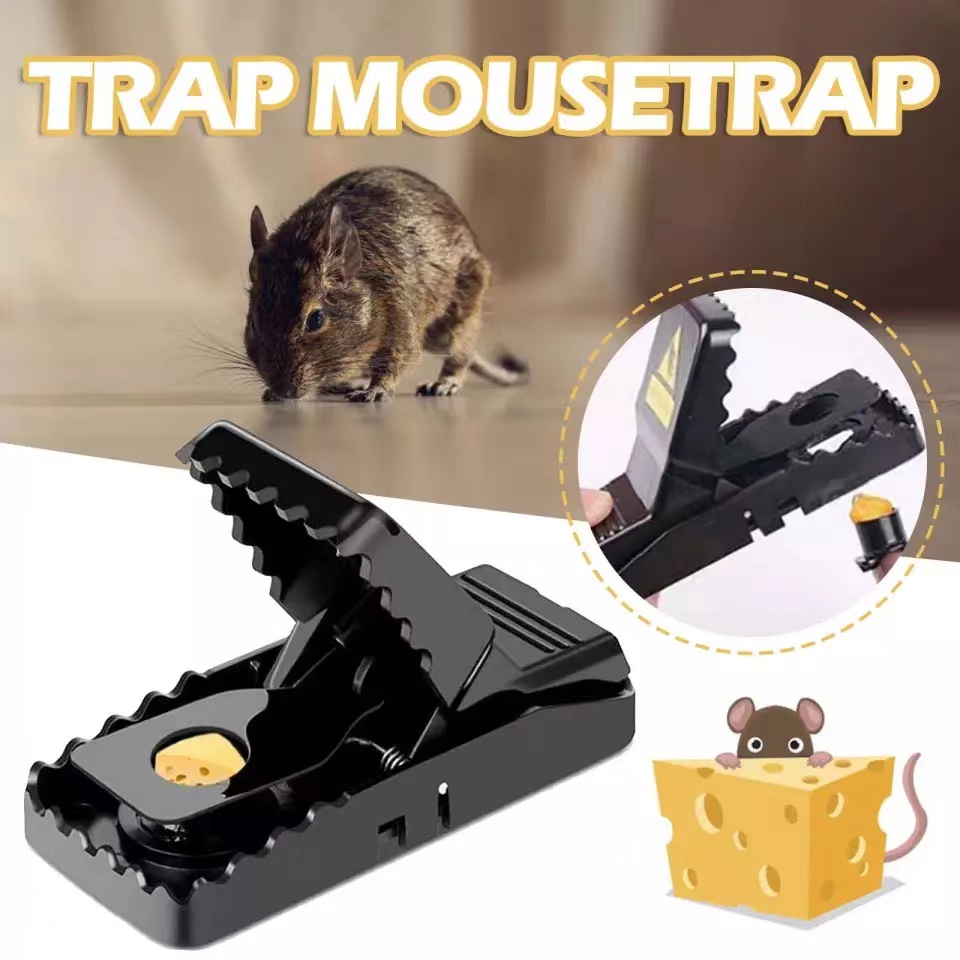 Reusable Plastic Mouse Trap Rat Mice Catching Mouse Snap Traps Rodent ...