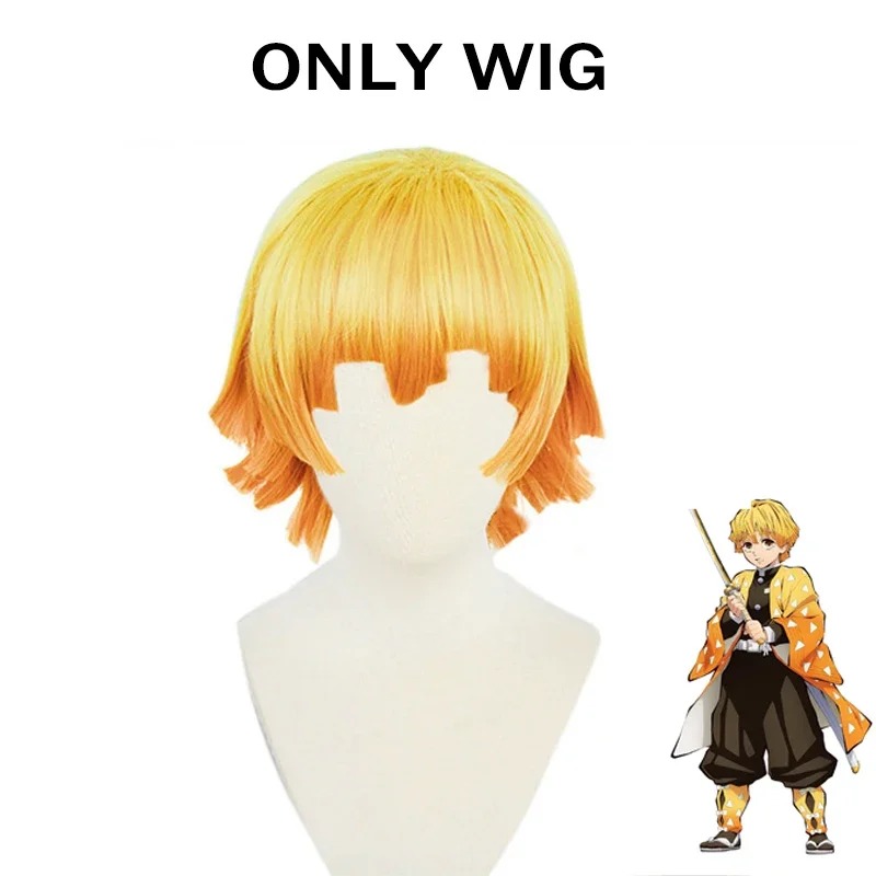 Cosplay Costume Agatsuma Zenitsu Demon Slayer Demon Slayer Cosplay ...