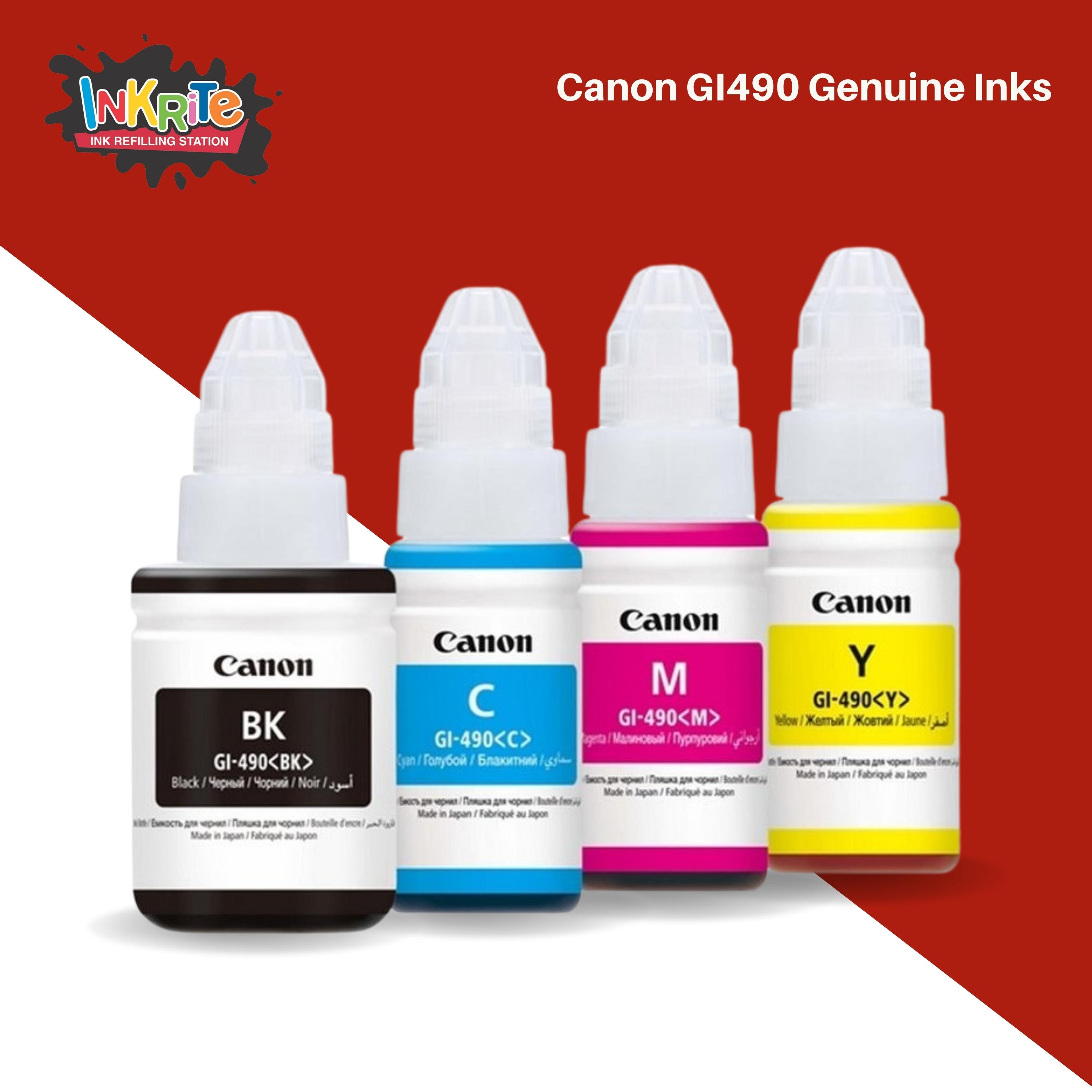 Original Genuine Canon GI-490 Ink | Lazada PH