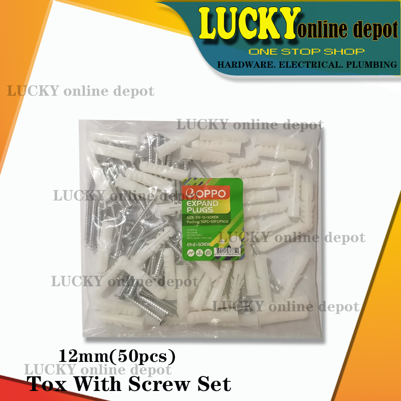 EOPPO BA-1029 TOX with SCREW SET sizes: ( 5mm,6mm,7mm,8mm,10mm,12mm ...