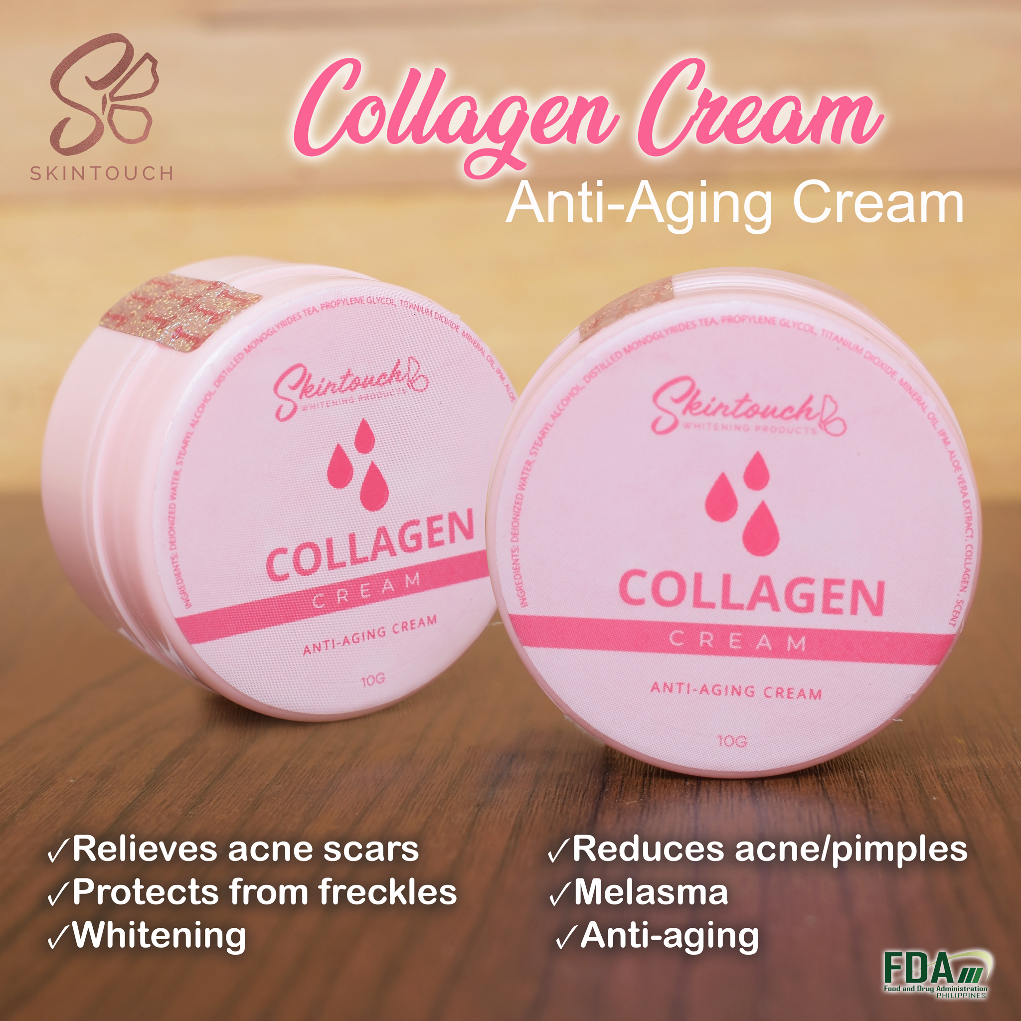 SKINTOUCH Set B Collagen Cream | Lazada PH
