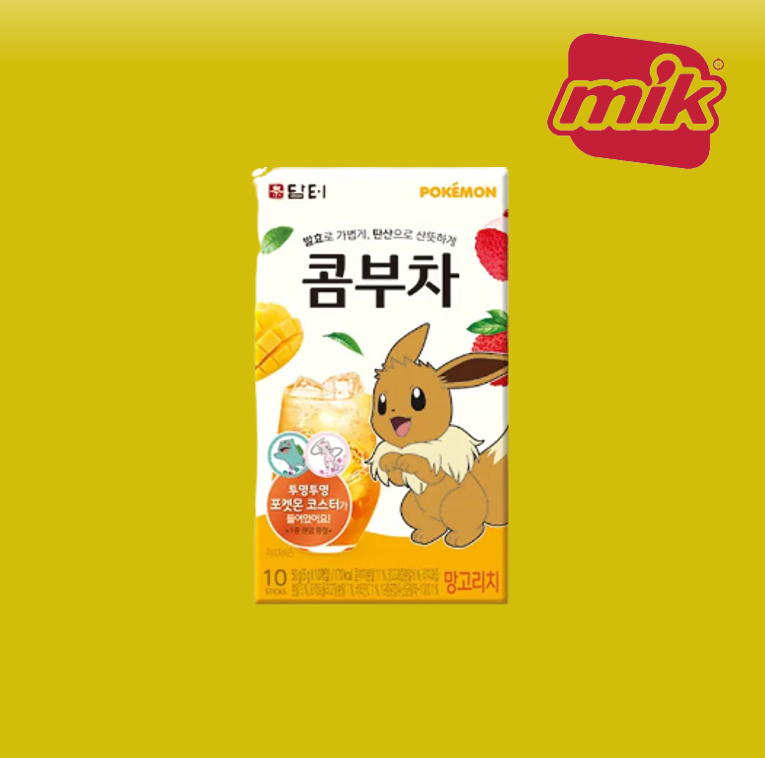 Damtuh Kombucha Flavored Tea (with Pokemon Coaster) 10's | Lazada PH