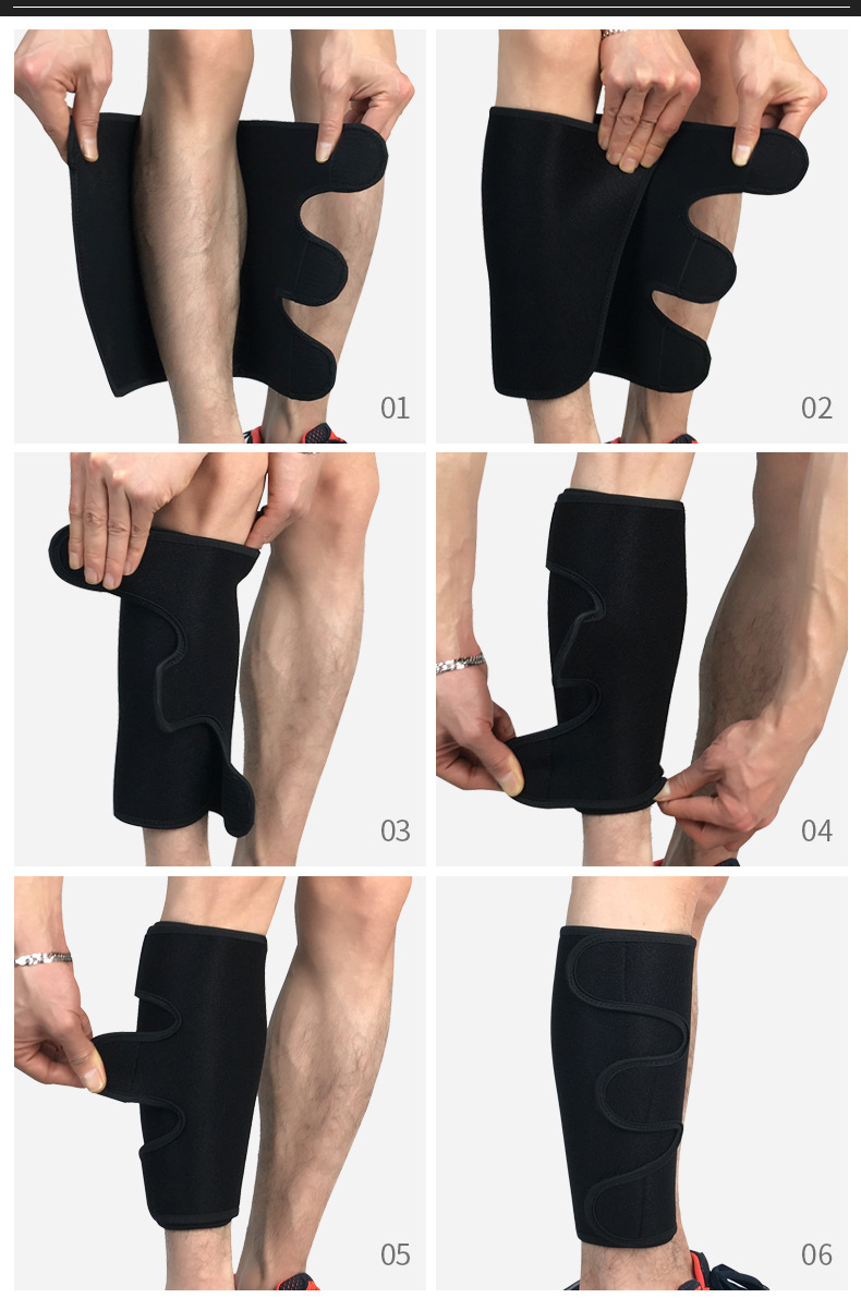 1piece Calf protection adjustable pressure kneepad leg cover outdoor ...