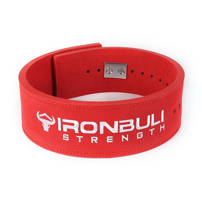 pro Leather Weight Lifting Lever Belt for Powerlifting IPF Buckle Men ...
