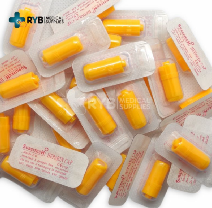 Sterile Heparin Cap / Heplock (Sold per piece) | Lazada PH