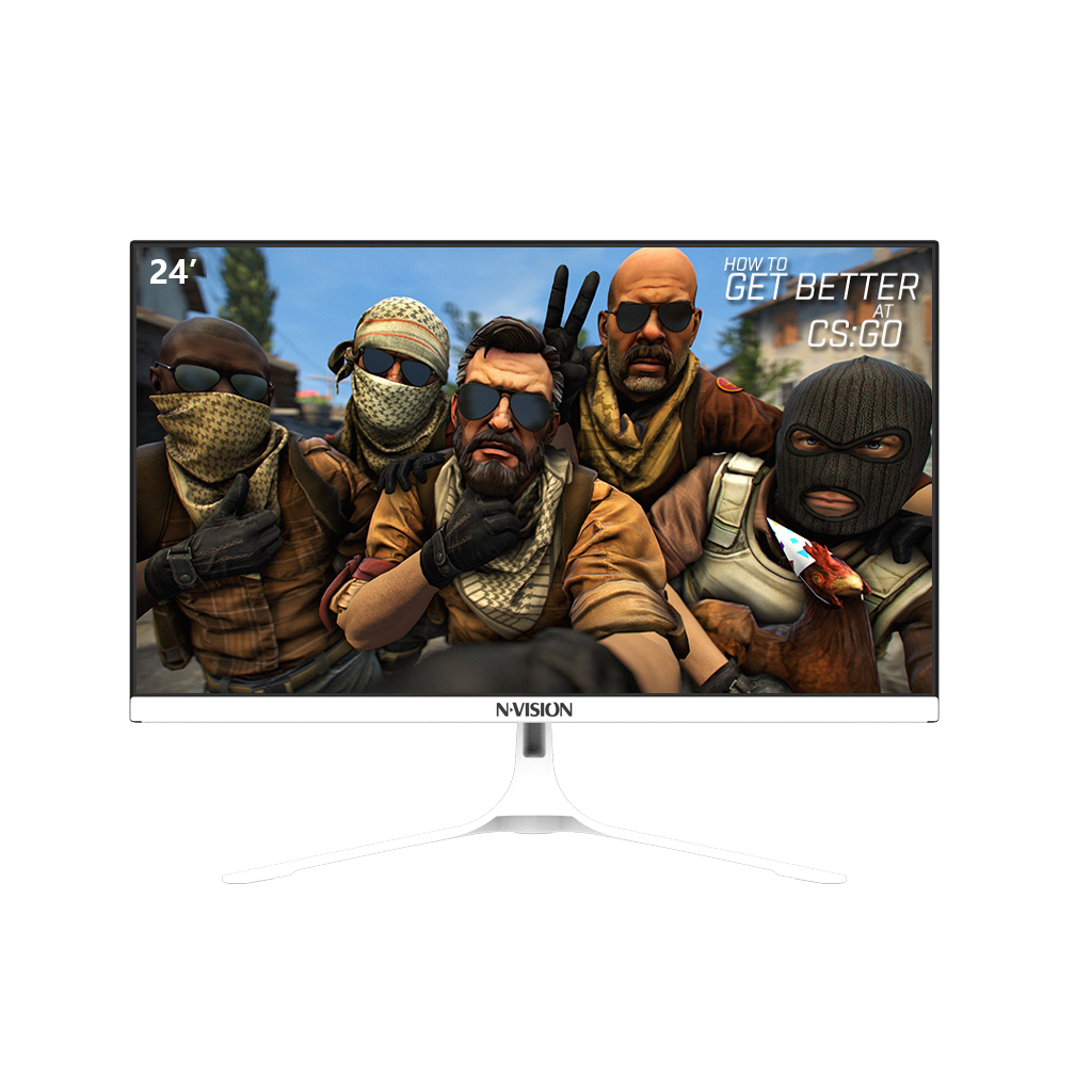 NVISION 24'' Gaming IPS Monitor 165Hz 1ms Frameless Flat FHD Shu ...