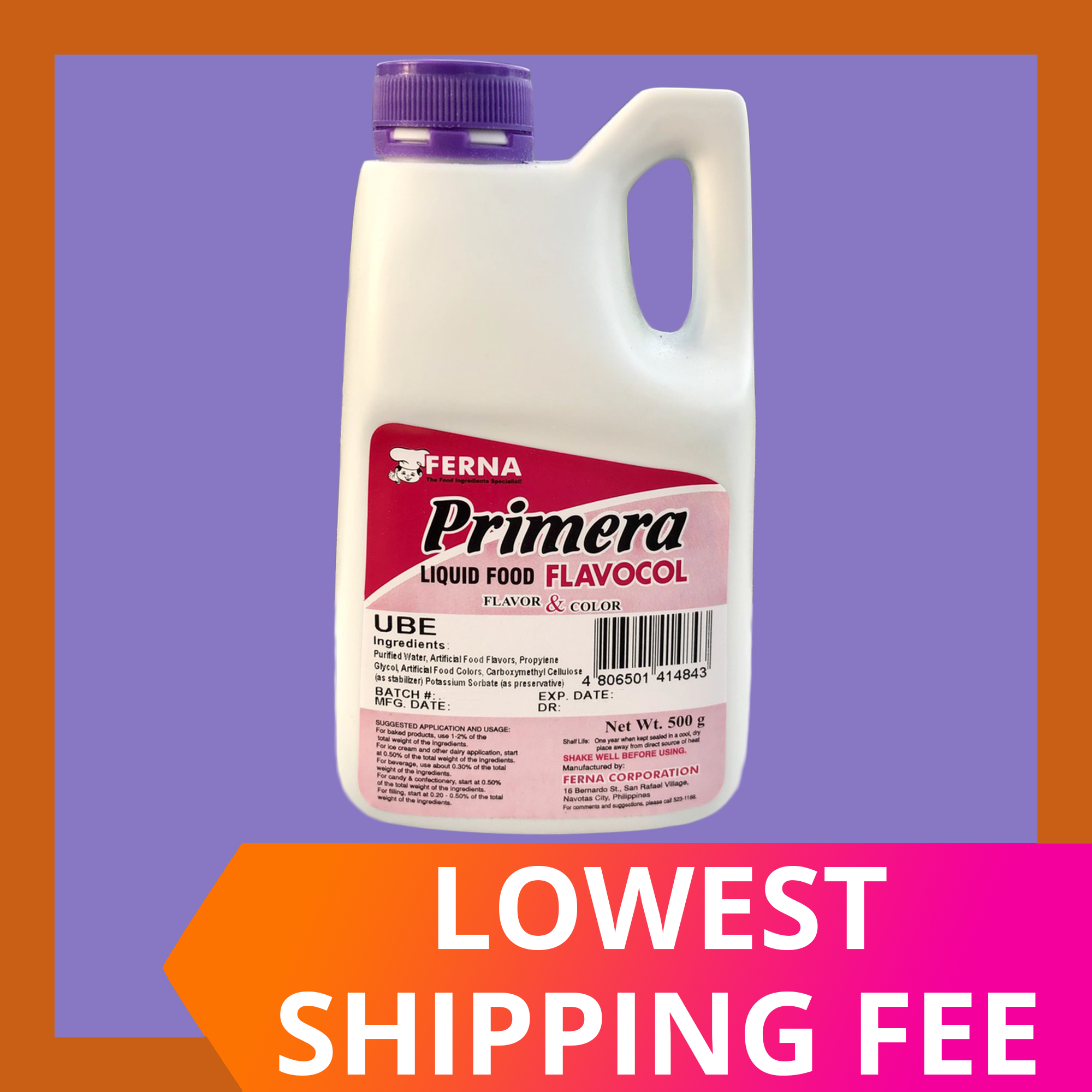 500g FOOD COLOR FLAVORING for Baking UBE STRAWBERRY BUKO PANDAN ...
