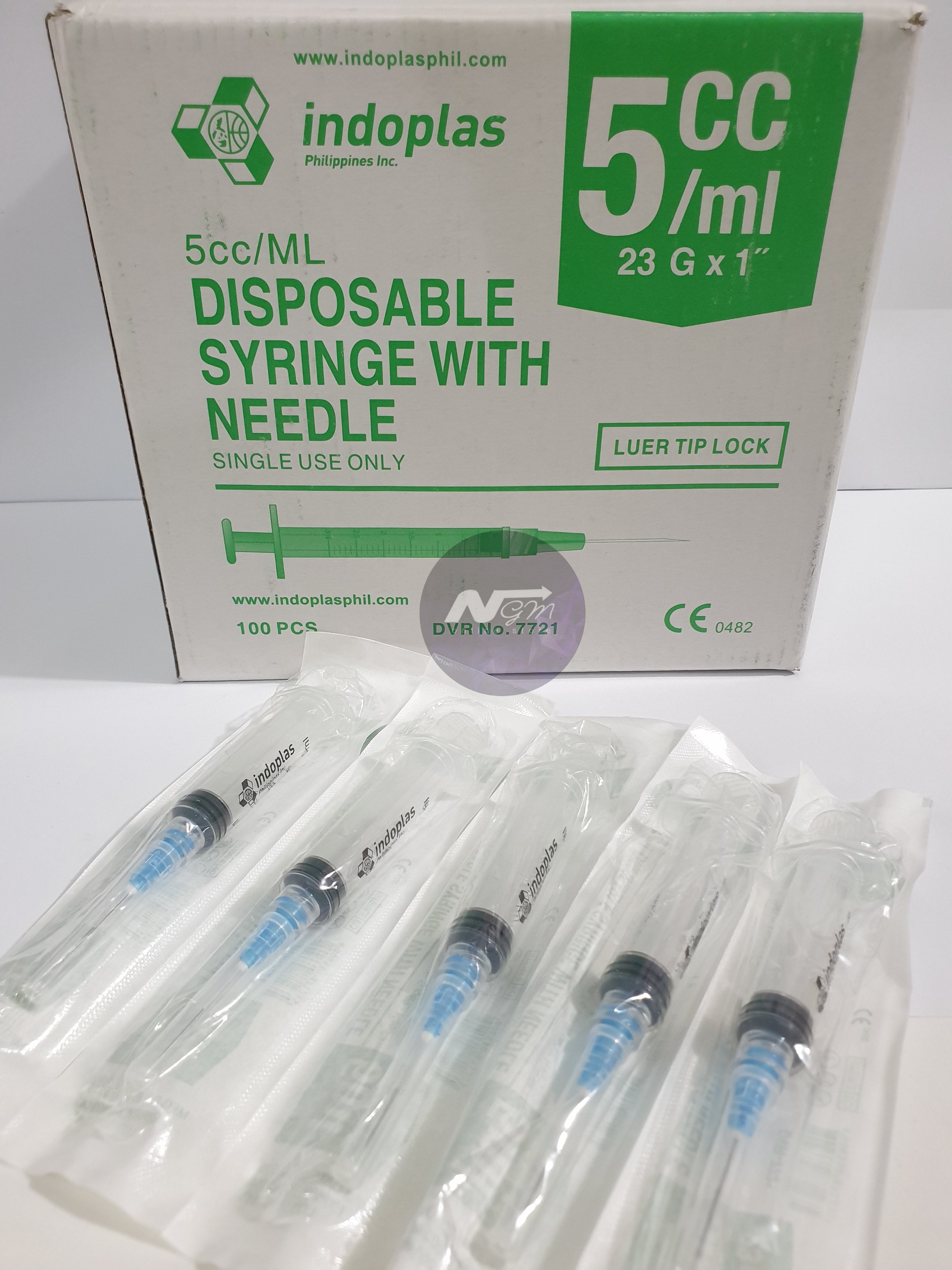 100 pieces per box / 5cc Indoplas / | Lazada PH