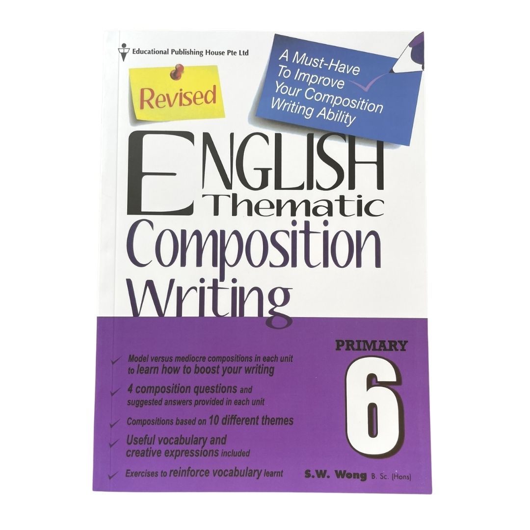 English Thematic Composition Writing (Primary 1 to 6 - SOLD PER PIECE ...