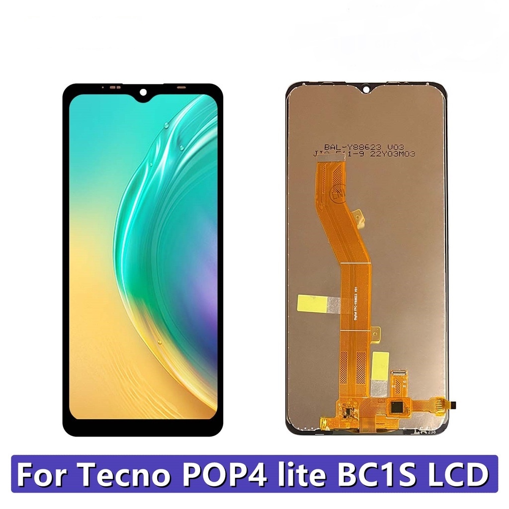 New 2023 Tecno pop 4 LTE BC1s/BC2 LCD Display With Touch Screen ...