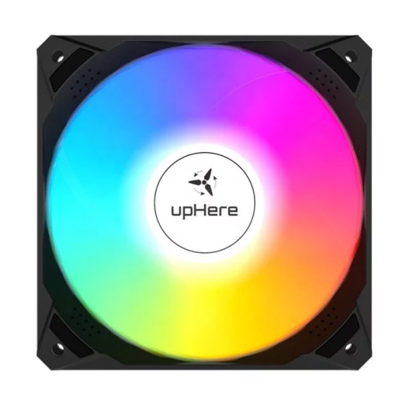 New WHITE or BLACK upHere 120mm 6pin RGB CASE FAN | Lazada PH