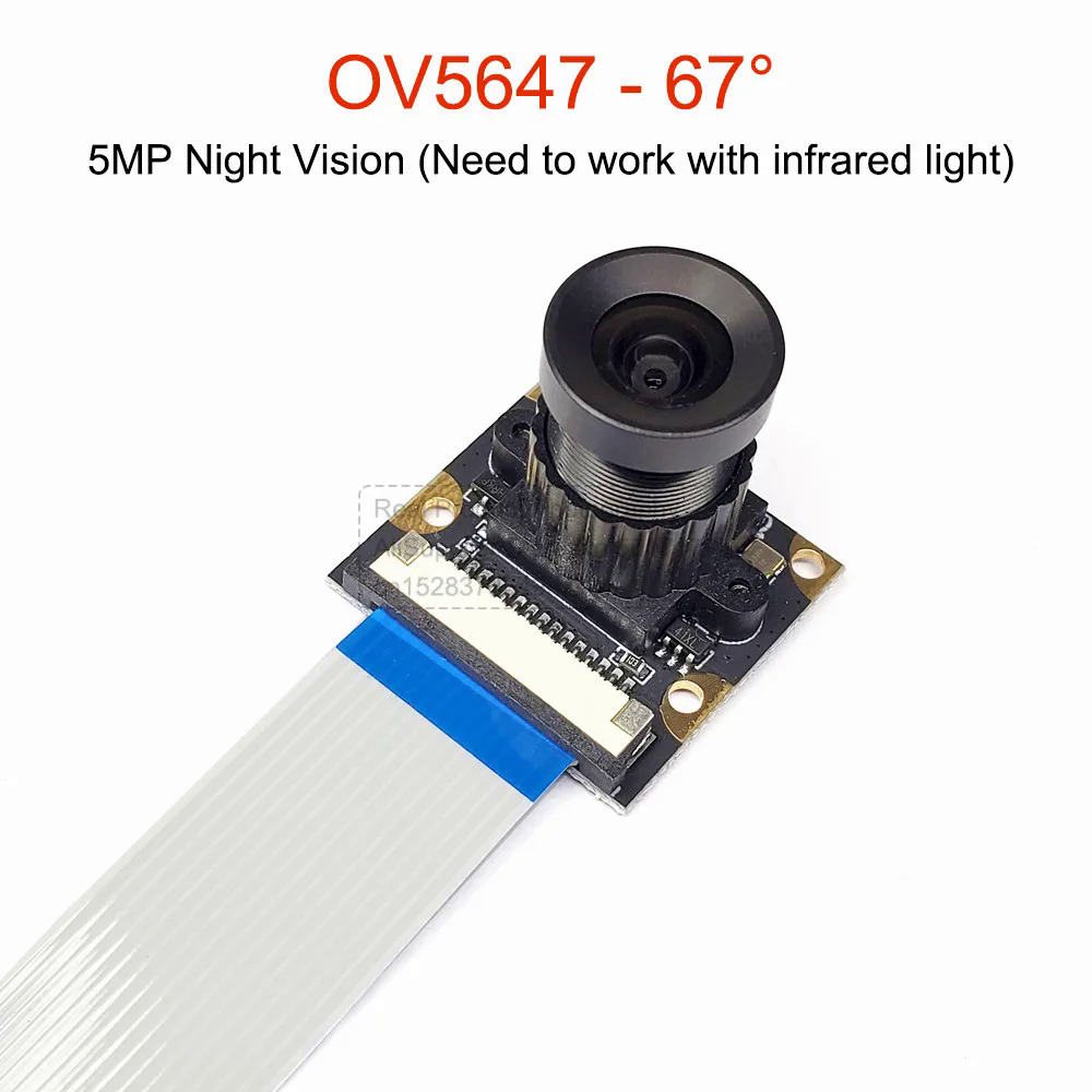 OV5647 Camera Module for Raspberry Pi 3B 4B 3B Adjustable Focus 120 130 ...