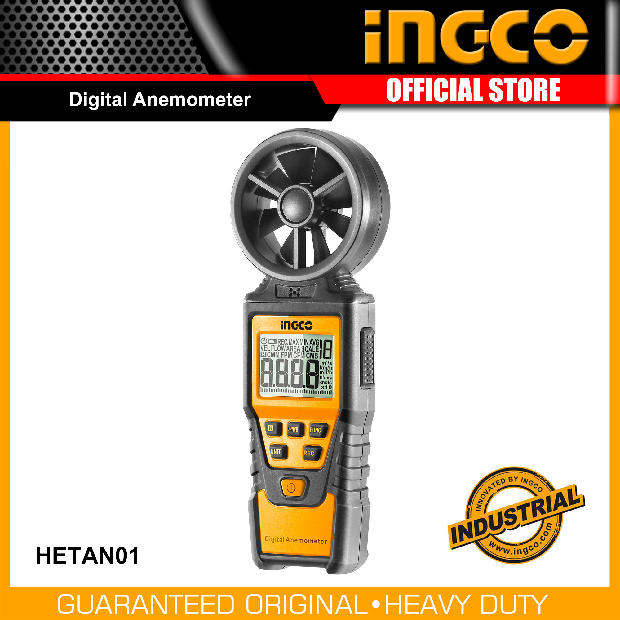 INGCO Digital Anemometer HETAN01 IPT | Lazada PH