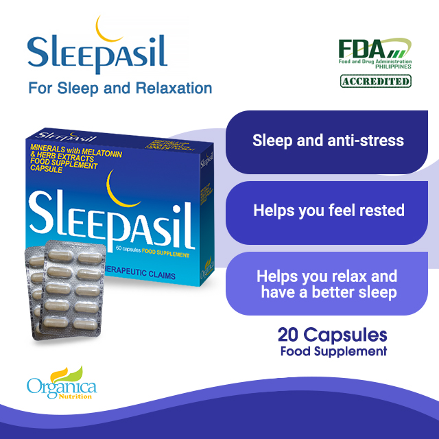 [For Sleep & Relaxation] [EXPIRATION: MARCH 2023] Sleepasil Melatonin ...