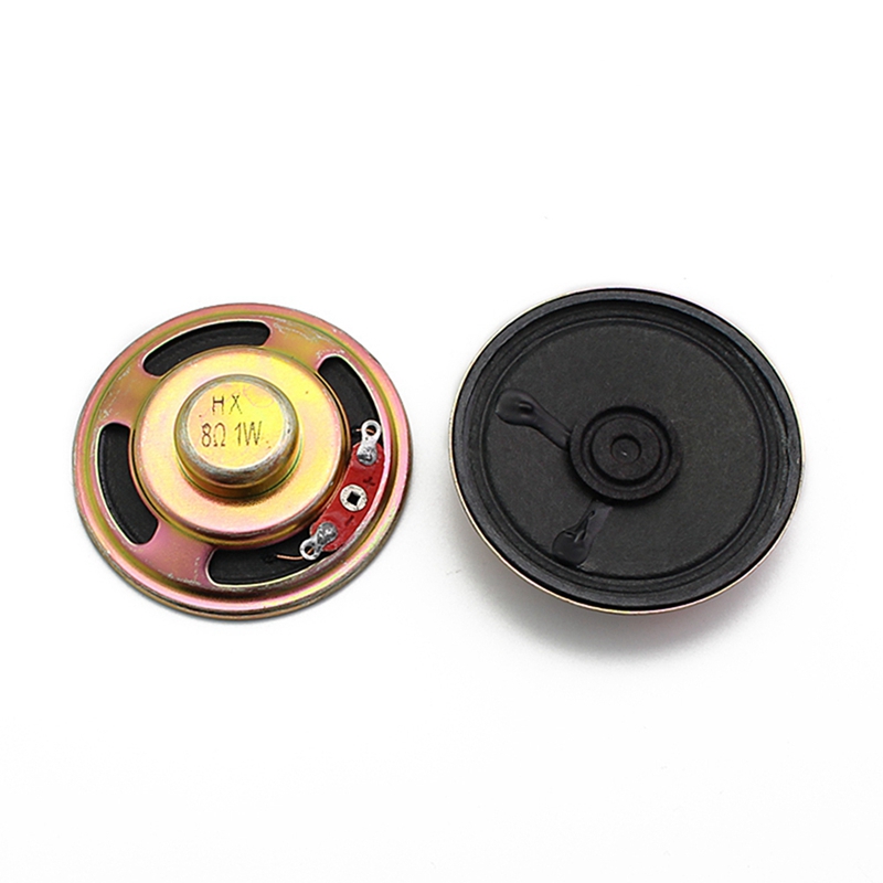 5Pcs Ultra-Thin 1W 8R Acoustic Loudspeaker 8 Ohm 1W 5CM Speaker Diameter50MM Speakers for ...