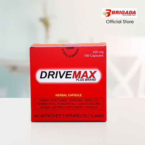 Drivemax Adult Capsule Box of 100's | Lazada PH