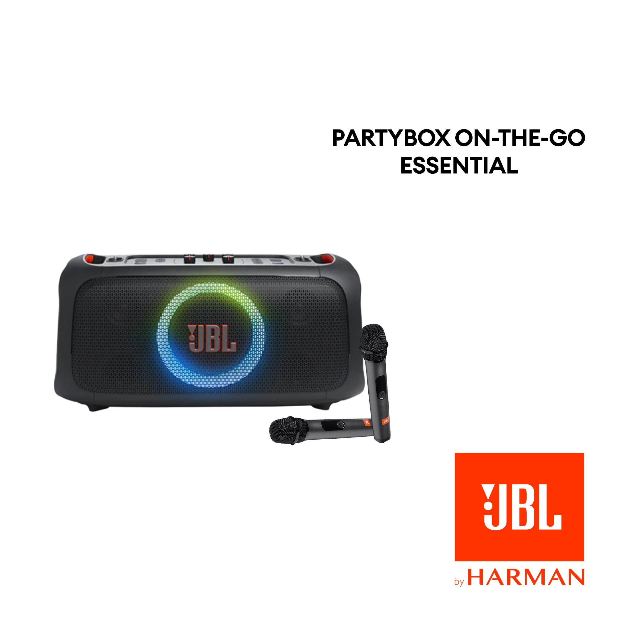 Jbl Partybox On the go Essential / OTG Essential Bluetooth Speaker With FREE Wireless High End ...