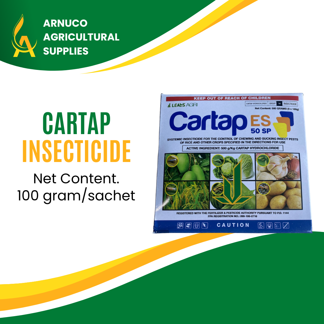 CARTAP 50SP Insecticide (Cartap Hydrochloride) 100grams sachet | Lazada PH