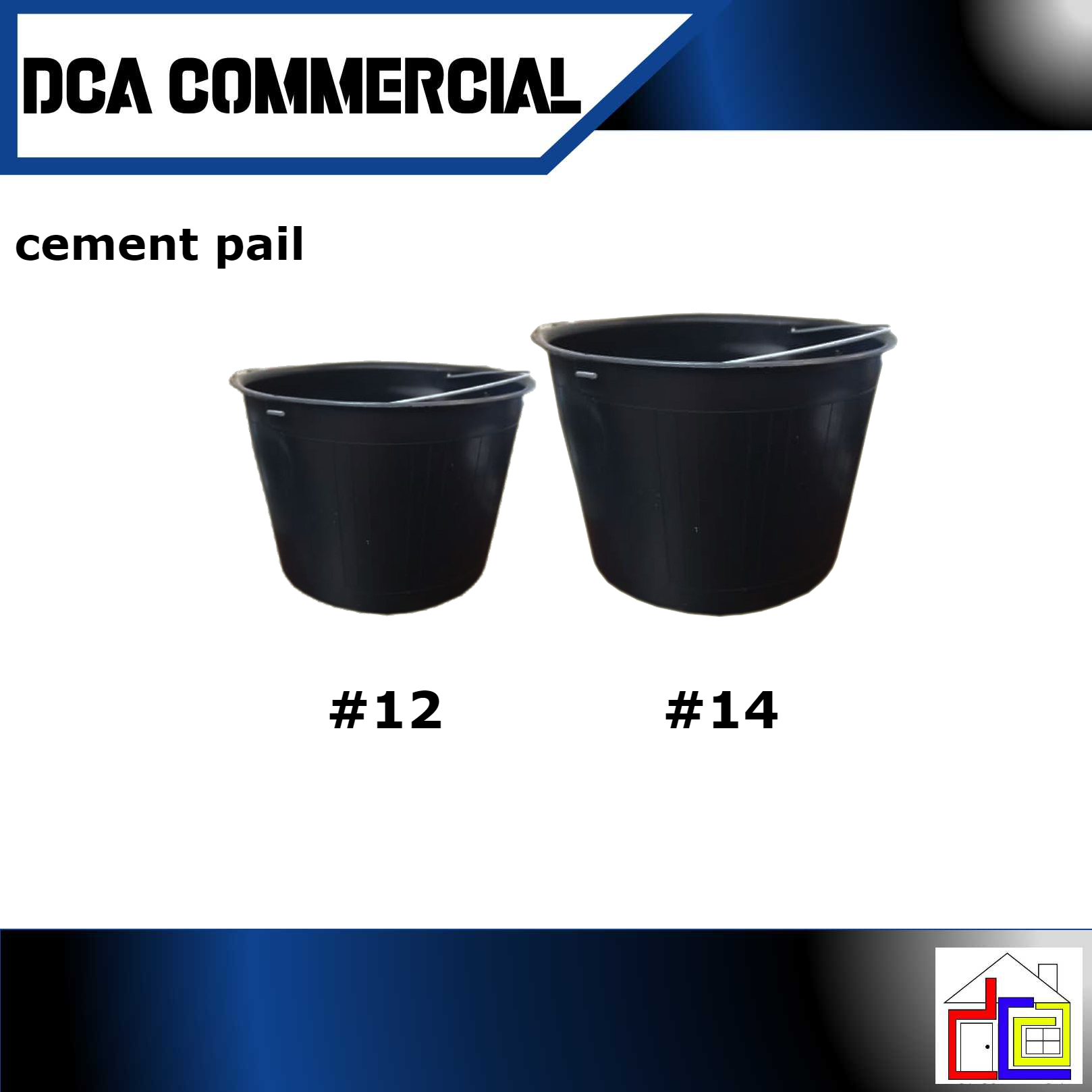 HEAVY DUTY PVC Cement Pail / Timba #12 and #14" | Lazada PH