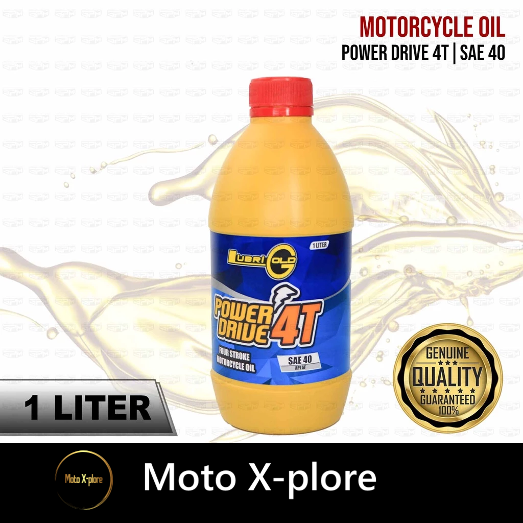 LUBRIGOLD POWER DRIVE 4T - SAE 40 - Engine Oil - 1L | Lazada PH