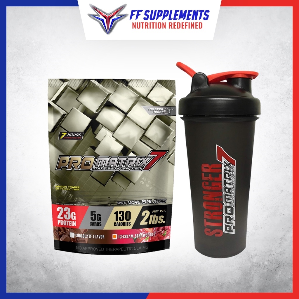 Promatrix Whey Protein Powder 2lbs 5lbs with FREE Promatrix7 Shaker ...